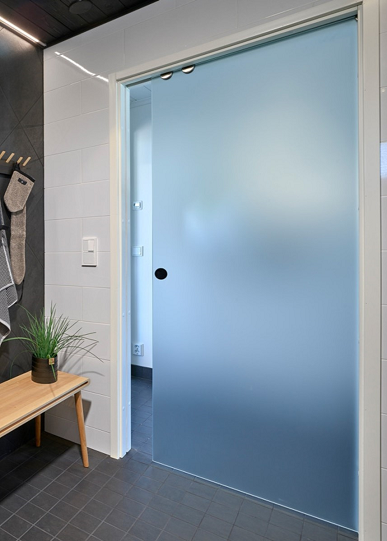 Glass doors
